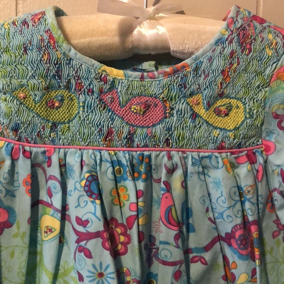 marmellata | Dresses | Marmellata Smocked Bird Dress Size 5 | Poshmark